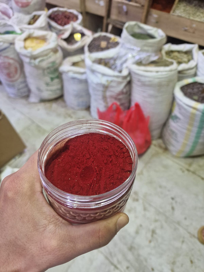 Shop Aker Fasi Powder - Organic Red Poppy for Natural Skin Care