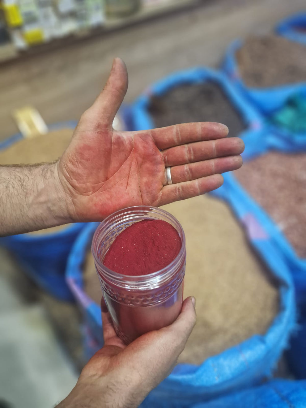 Shop Aker Fasi Powder - Organic Red Poppy for Natural Skin Care