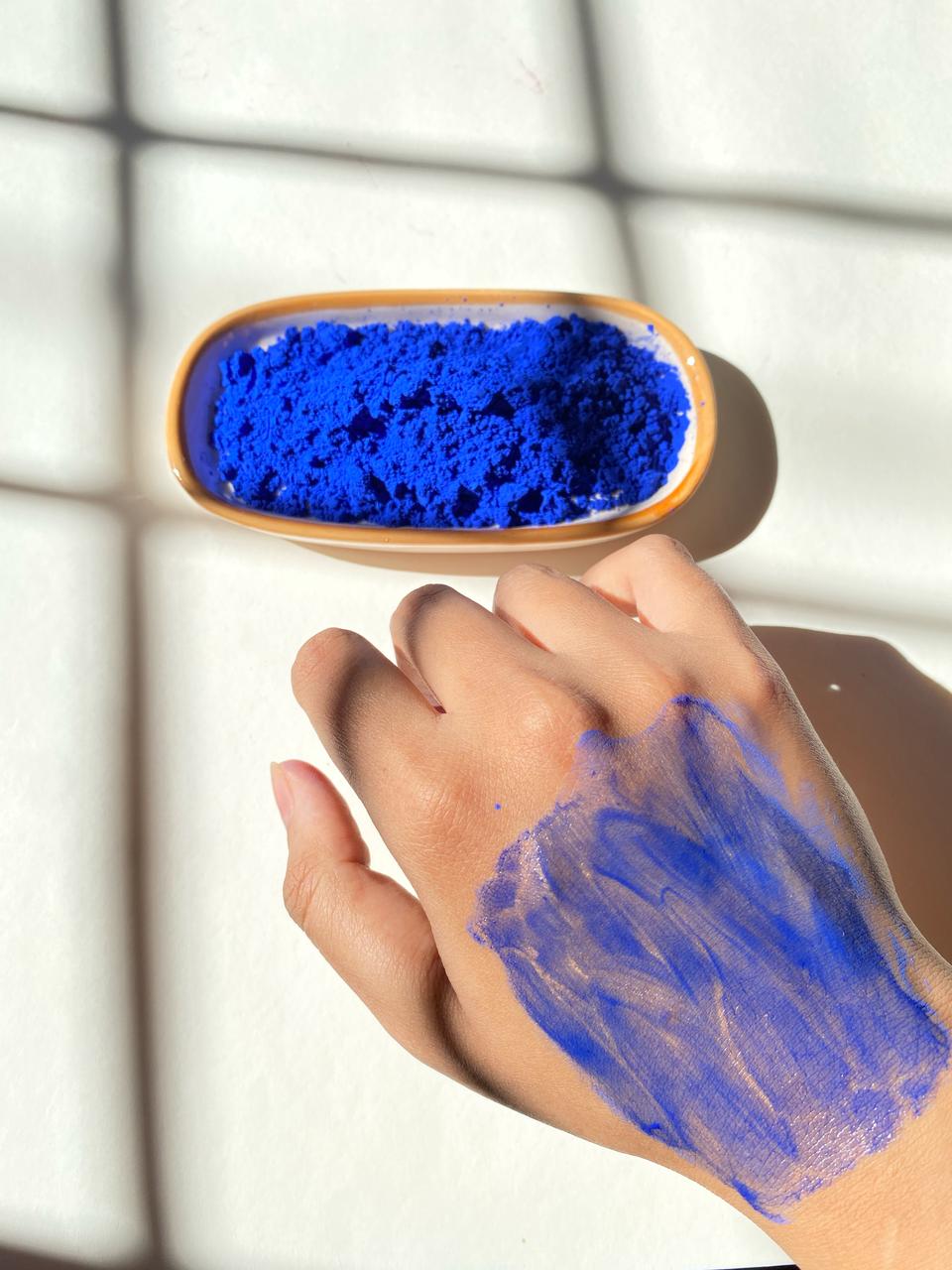 Pure Blue Nila Powder for Skin I Moroccan Blue Nila Powder